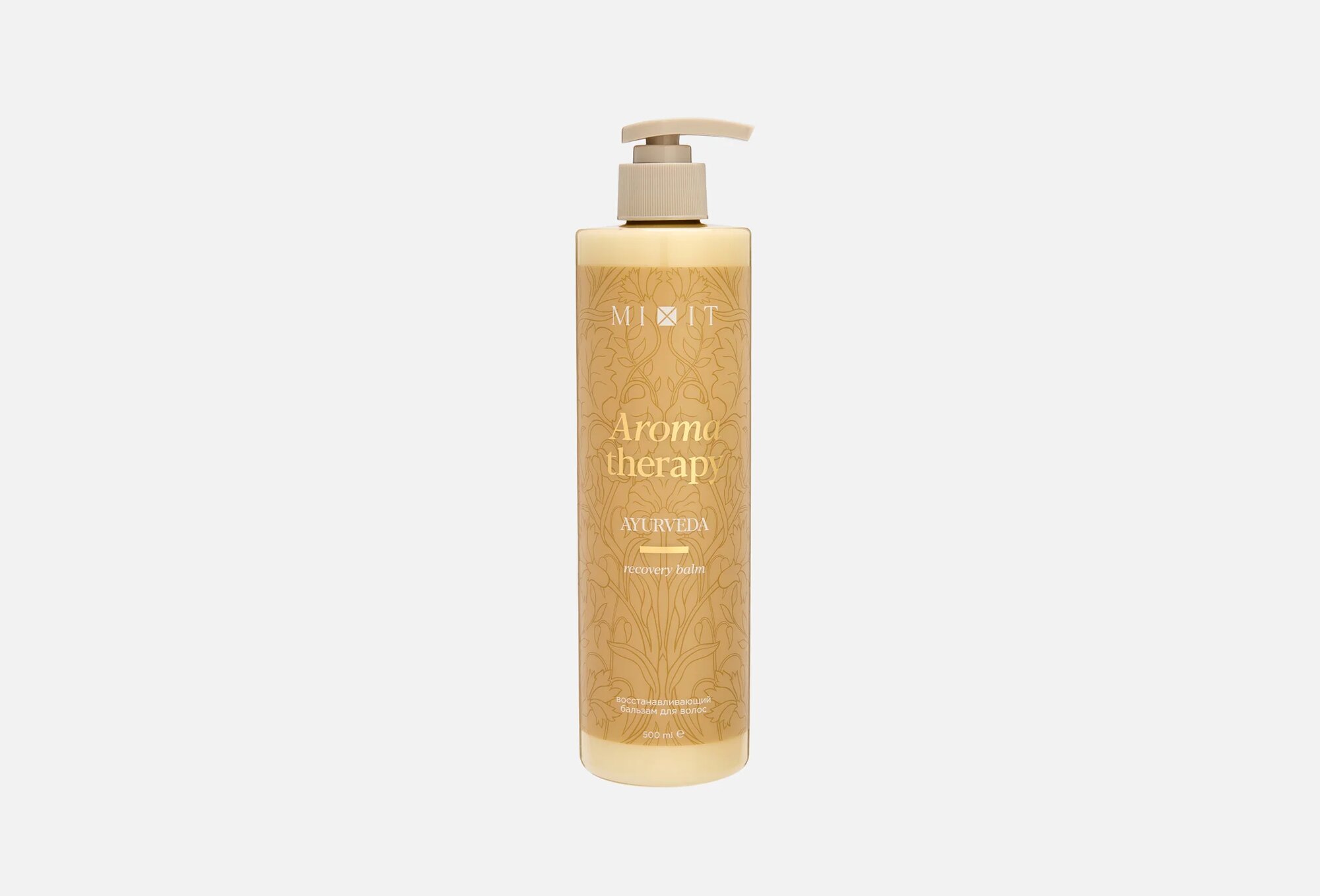Бальзам для волос MIXIT Ayurveda, согревающий аромат с травяными акцентами, 500 мл