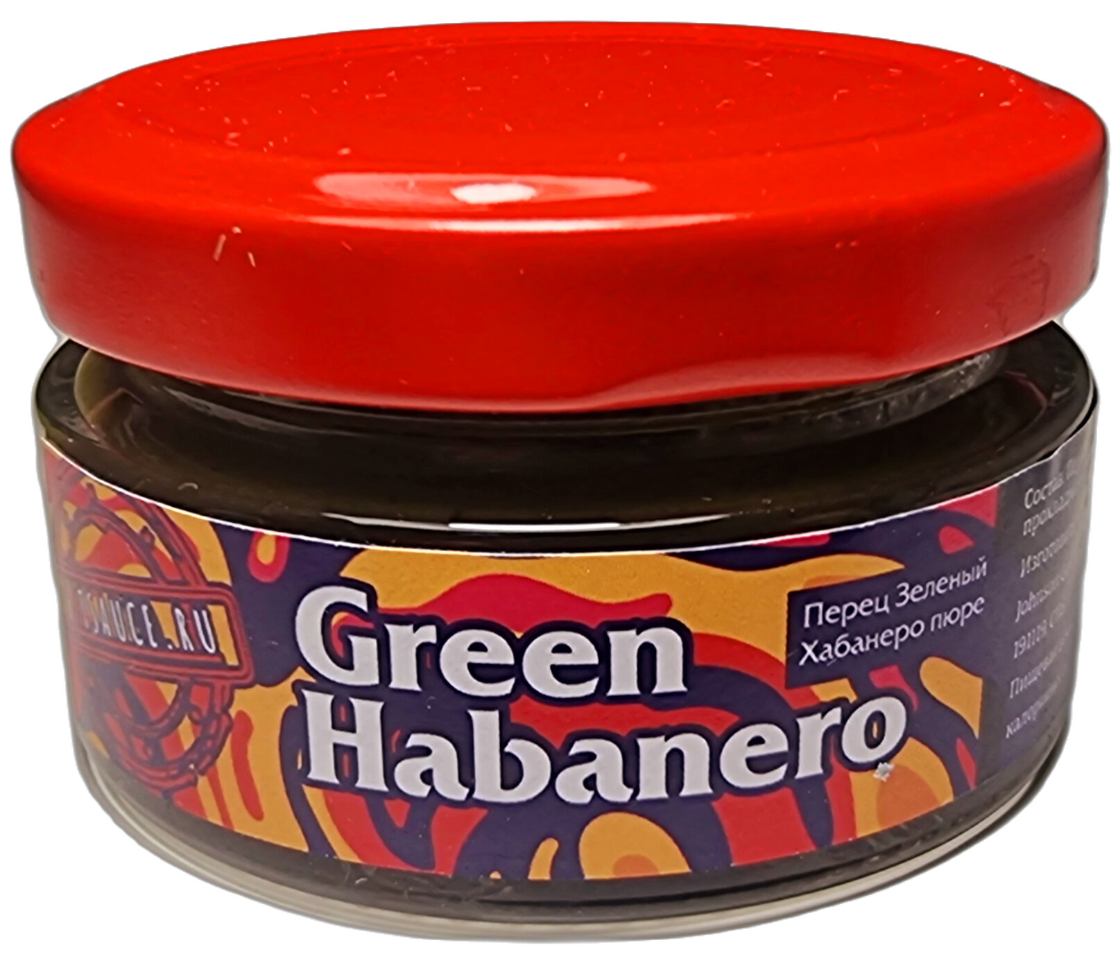 Хабанеро зеленый пюре, 50гр. / Green Habanero pepper mash