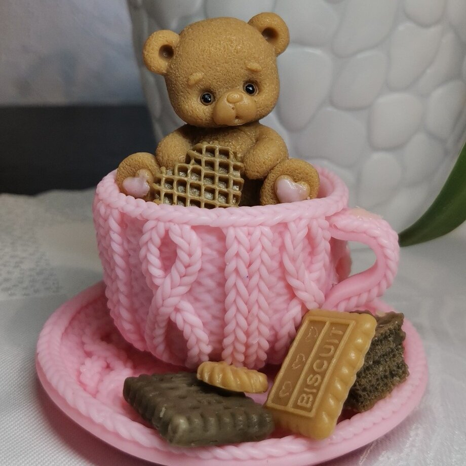 Мыло ручной работы, чашка в подарок