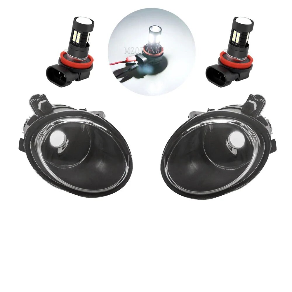 Светодиодные противотуманные фары BMW E39/E46, LED, L and R