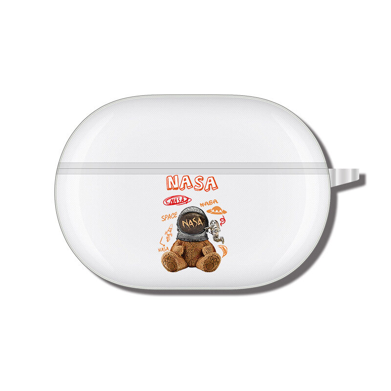 Чехол для наушников, для Huawei Freebuds Pro 2, с мягкой оболочкой, цвет кукла-медведь