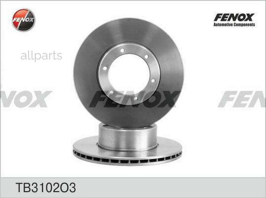FENOX TB3102O3 Диск тормозной