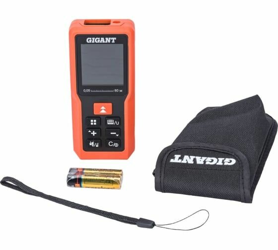 Лазерный дальномер строительный Gigant 80 м GNT-80