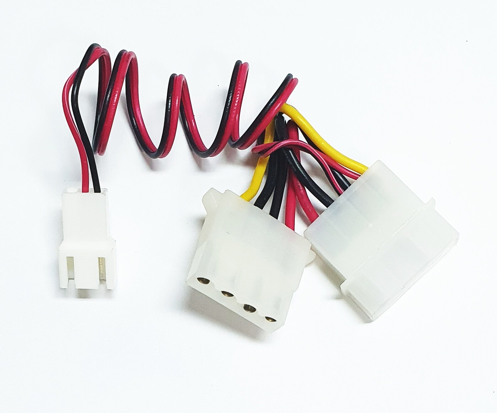 Переходник Sunbeam питания для вентилятора SLF-4P3P 3pin->4pin, длина кабеля 28см