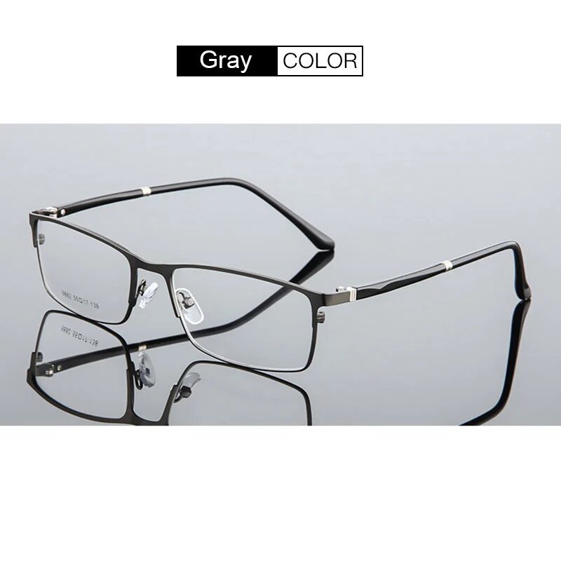 Очки Gray металлические для зрения
