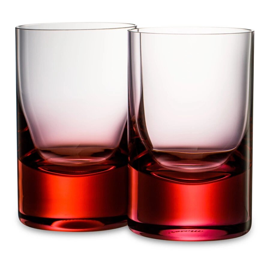 Набор стаканов для воды Moser Виски сет 220 мл, 2 шт, розалин, п/к