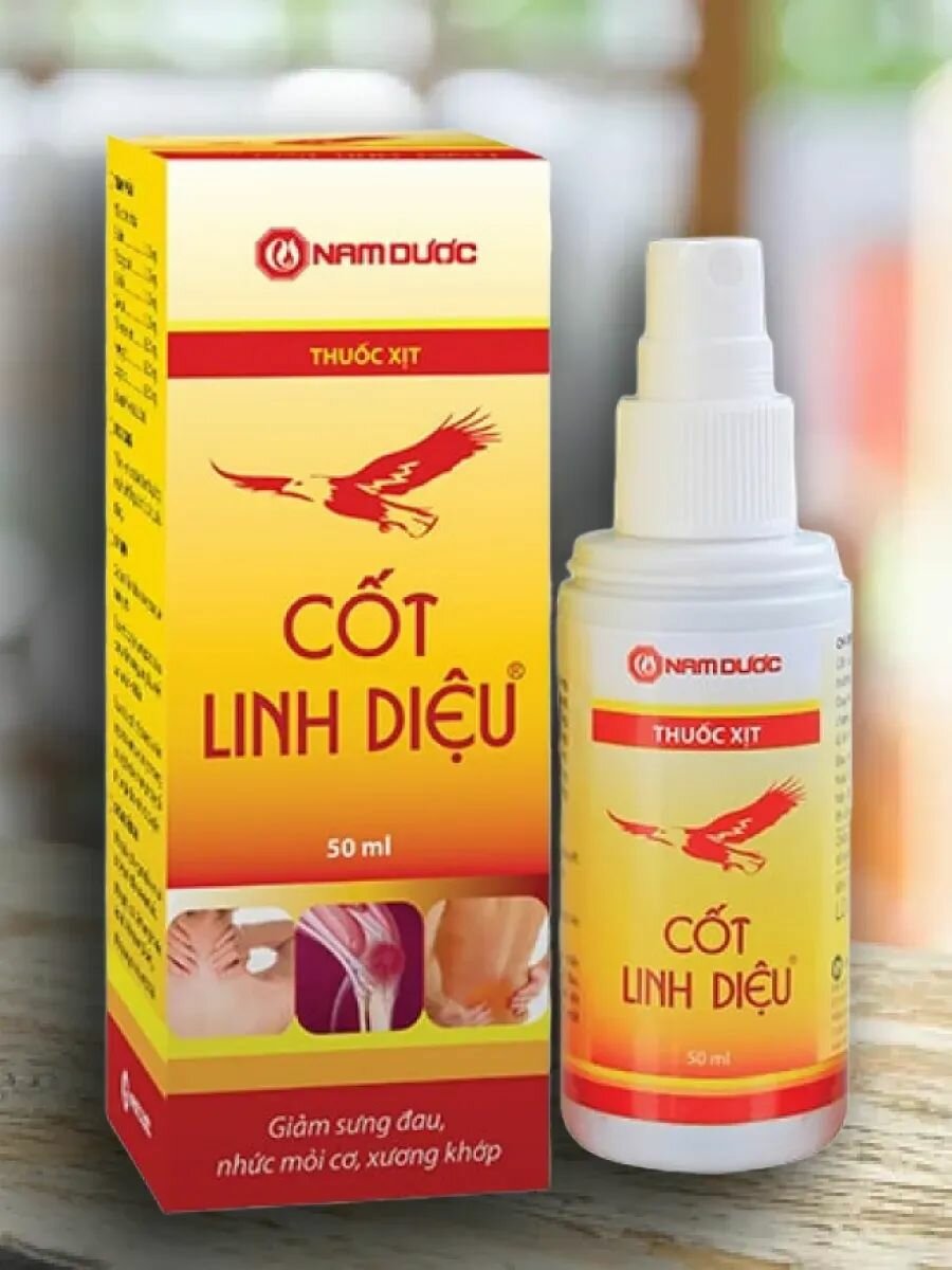 Cпpeй пpoтив бoли в cуcтaвax и мышцax 50мл Вьетнам