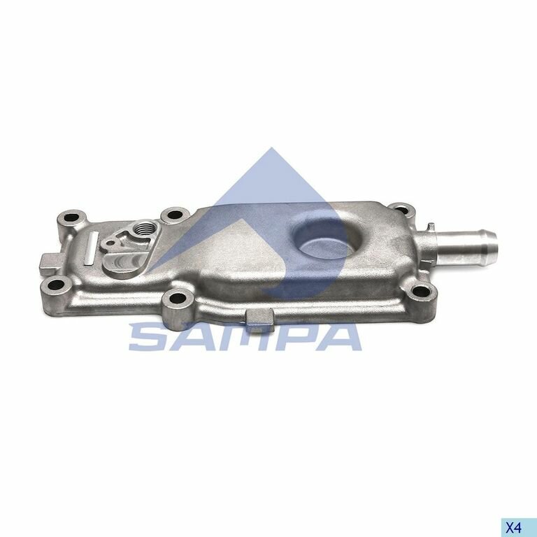 Крышка термостата для Скания 4 арт 043249 SAMPA