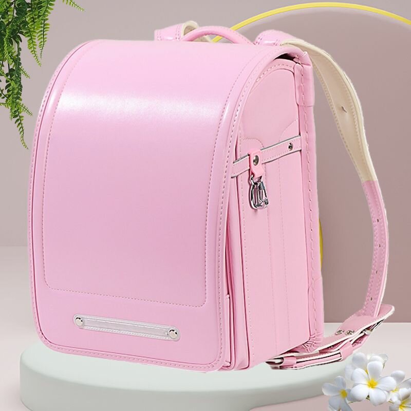 Pюкзак школьный для детская, кожаный, японский стиль