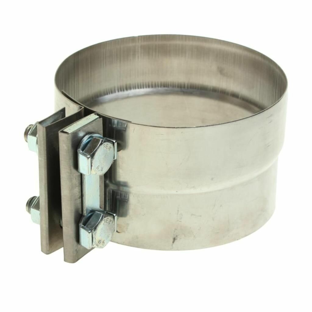 Хомут глушителя ленточный со ступенькой для Вольво арт 030444 SAMPA