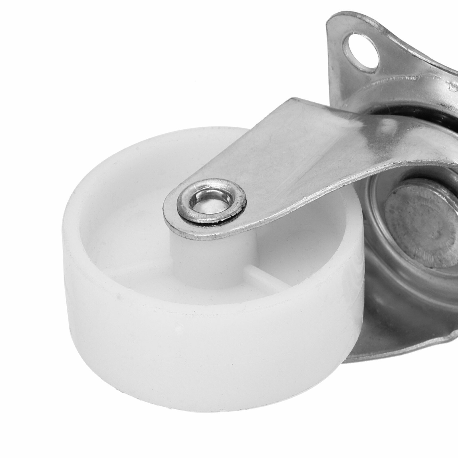 10 шт, белые полипропиленовые универсальные ролики, замена колес для шкафа, книжной полки, детской кроватки, мебели