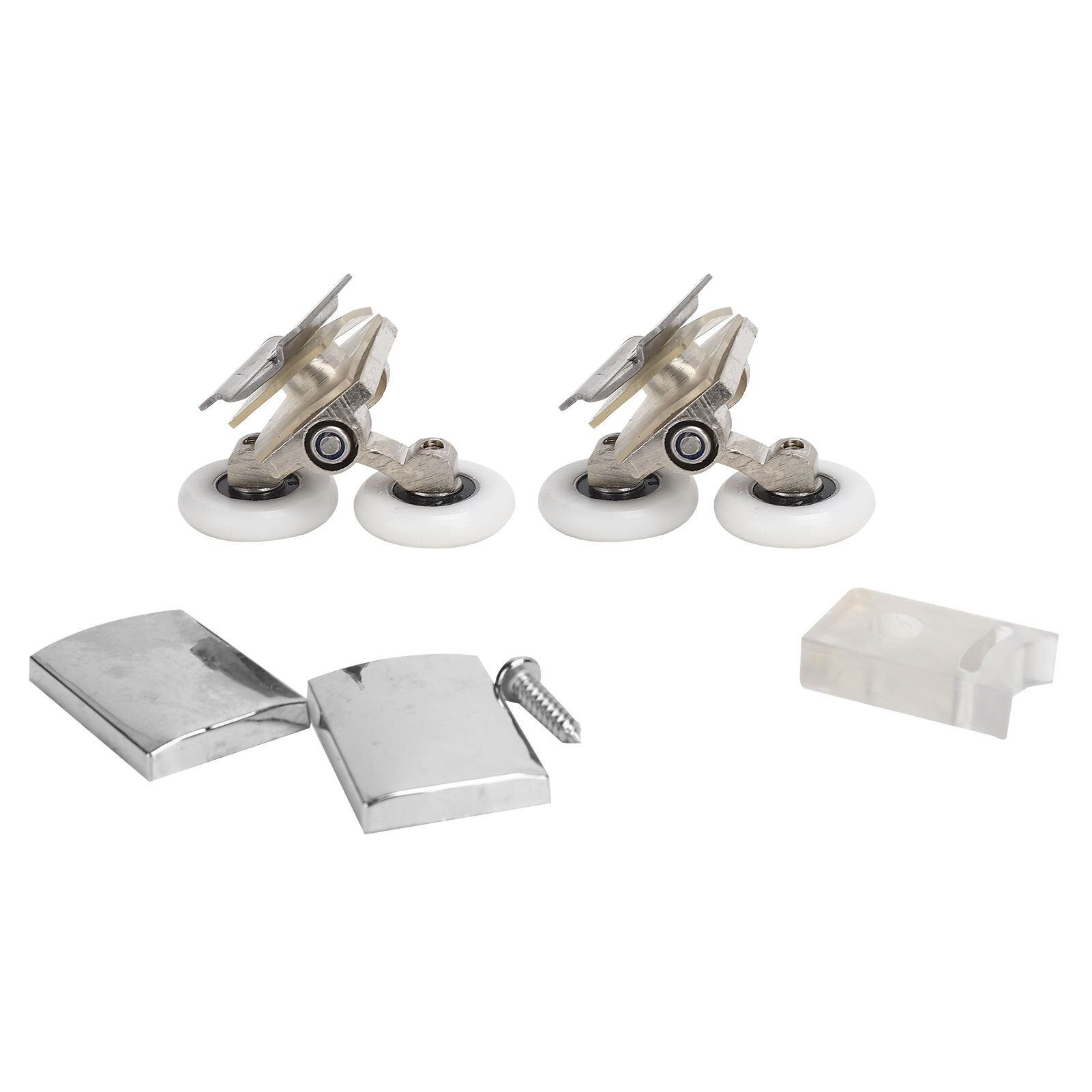 Направляющие для душевой двери, ролики из цинкового сплава, колеса для стеклянных дверей, аксессуары для ванной комнаты