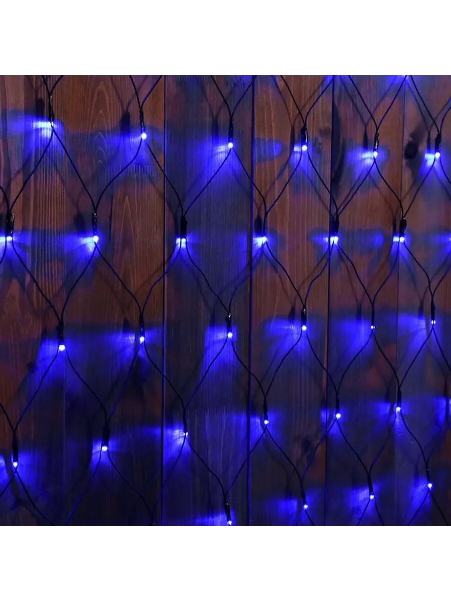 Светодиодная сетка-гирлянда для улицы