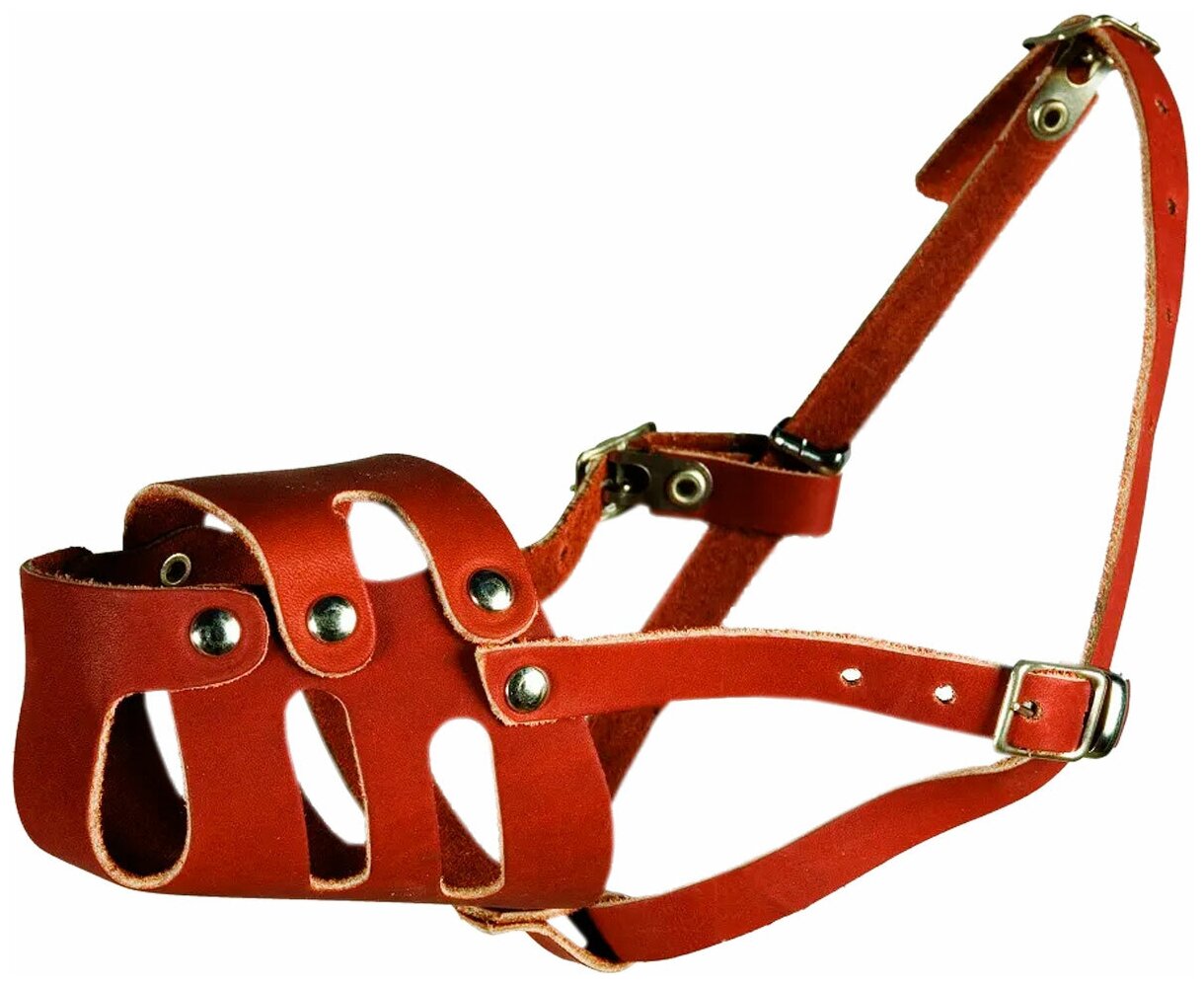 Намордник для собак Каскад Classic кожа цельнокроеный спаниель (1 шт)