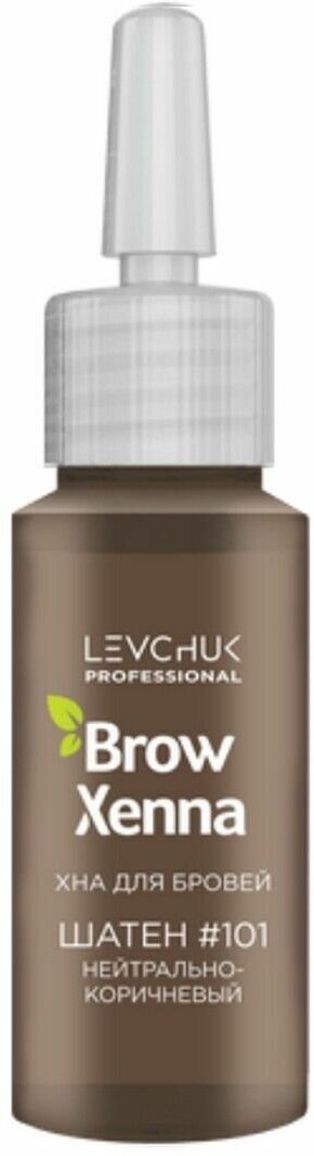 BrowXenna Хна для бровей, шатен №101, 10 мл