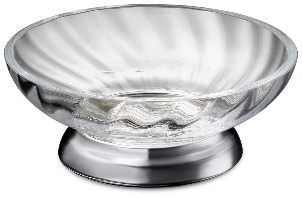 Мыльница настольная WINDISCH SPIRAL 92801CR хром d130h50