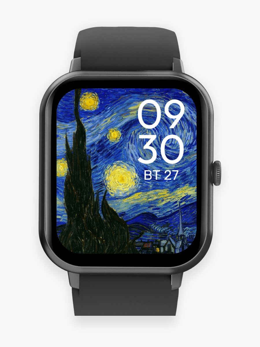 Смарт-Часы GEOZON Urban TFT, экран 1.83", защита IP67, черные