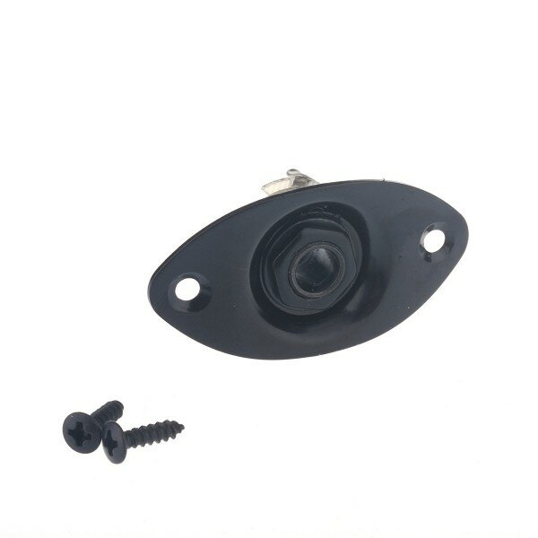 Musiclily M509 панель для джека овальная, черная