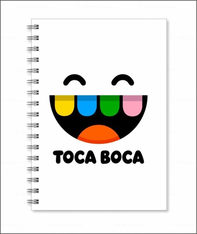 Тетрадь по игре Тока Бока, Toca Boka №5, А6