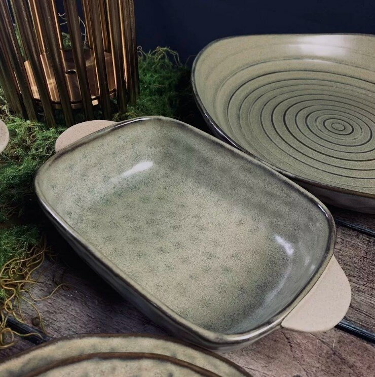 Прямоугольный салатник 23,5см мистраль Фарфор 205-439 118-205-439