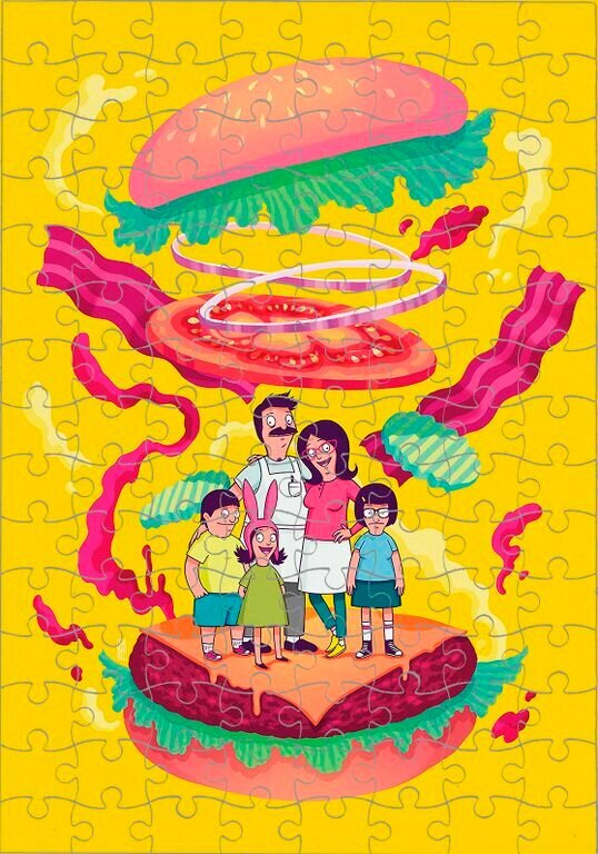 Пазл Bob"s Burgers, Закусочная Боба №10, А4