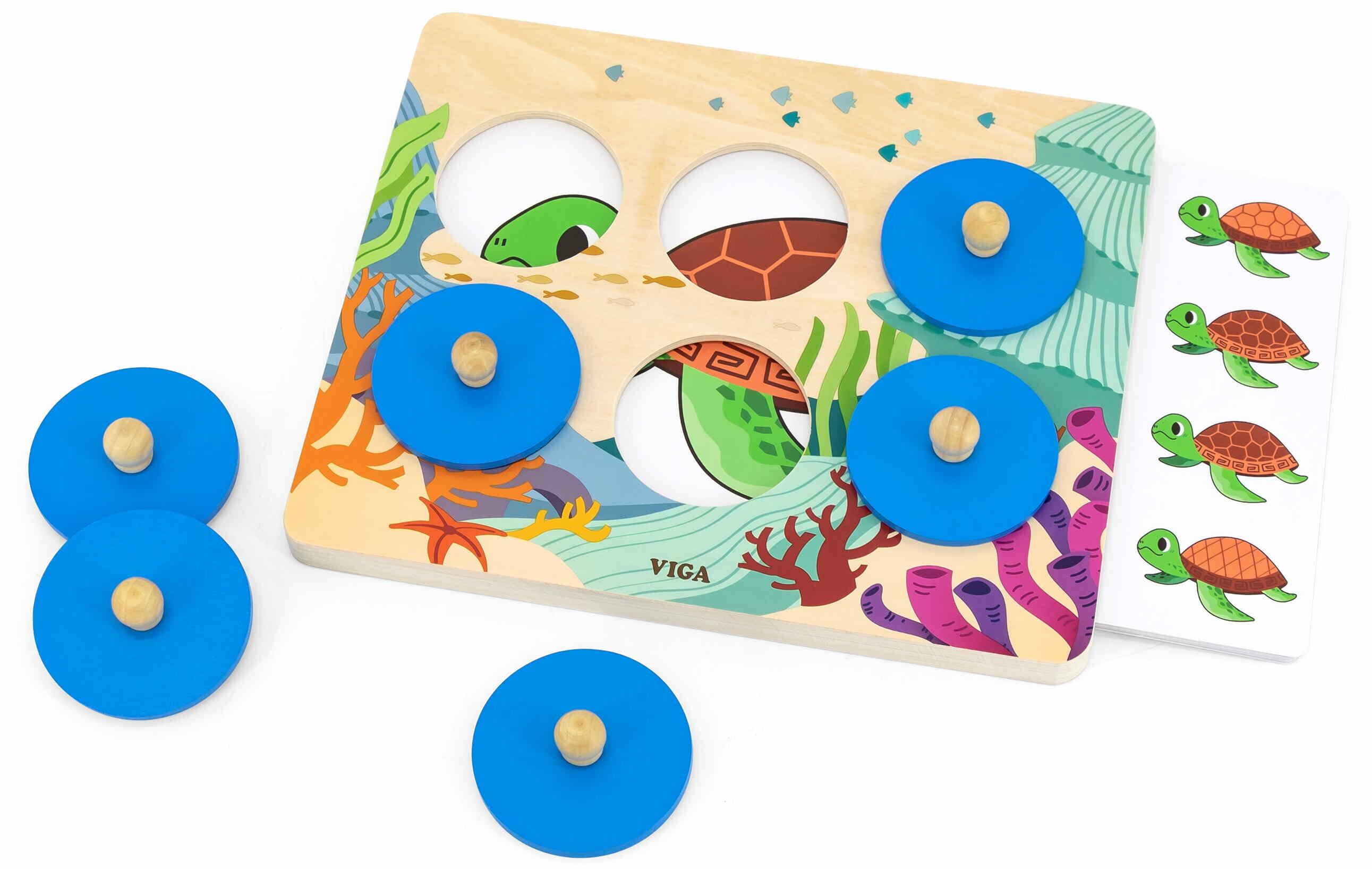 Обучающая игра "Морской секрет" в коробке