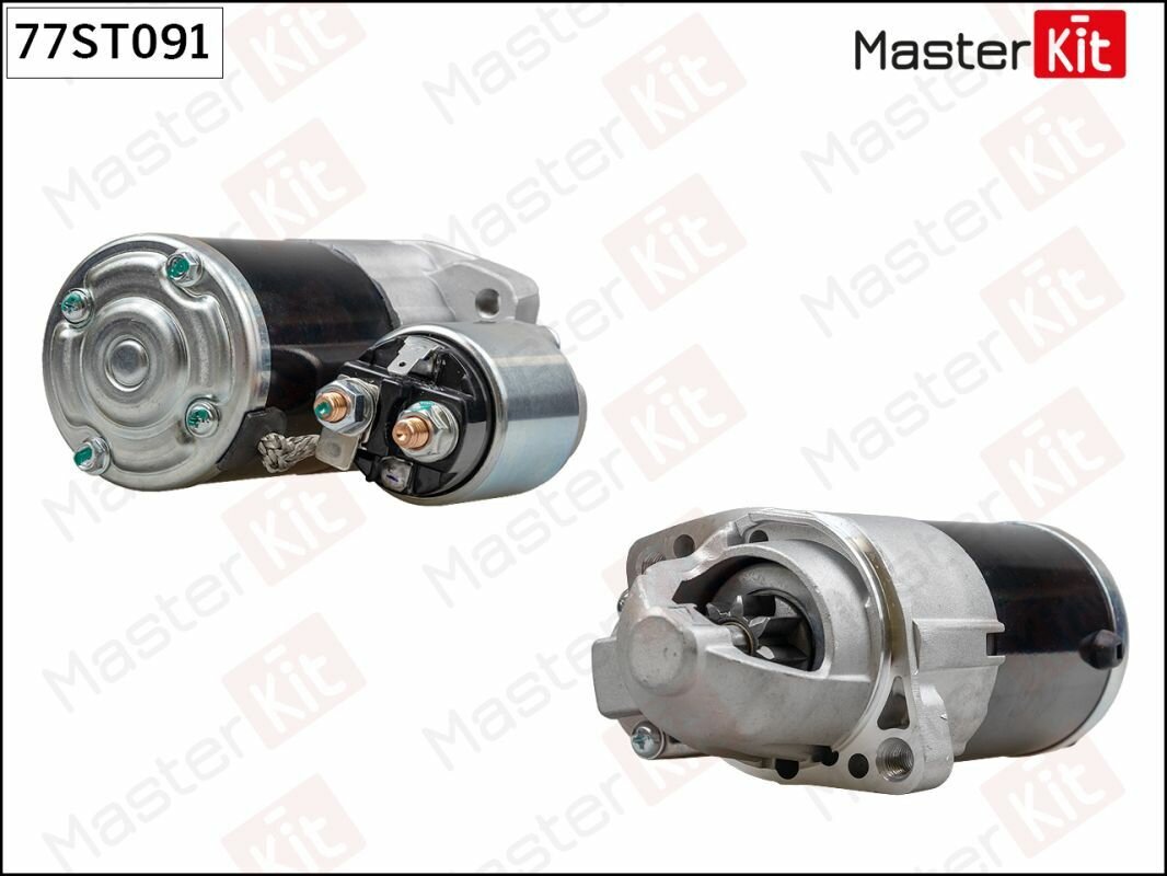Стартер для автомобиля Mitsubishi ASX 2010 - , Lancer 2008 - Outlander 2005-14, Citroen c-crosser 2008 -, Peugeot 4007 2010 - MasterKit Арт. 77ST091