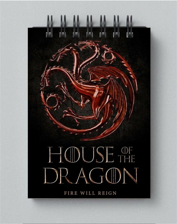 Блокнот Дом Дракона, House of the Dragon №9, А6