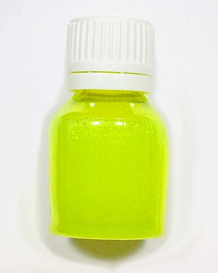 Флуоресцентный краситель для смолы эпоксикон ФЛ-590 желтый 15 г, цена за 1 уп.