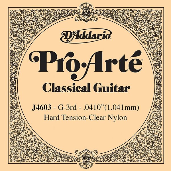 Одиночная струна для классической гитары D'Addario Pro-Arte Nylon Core J4603 41