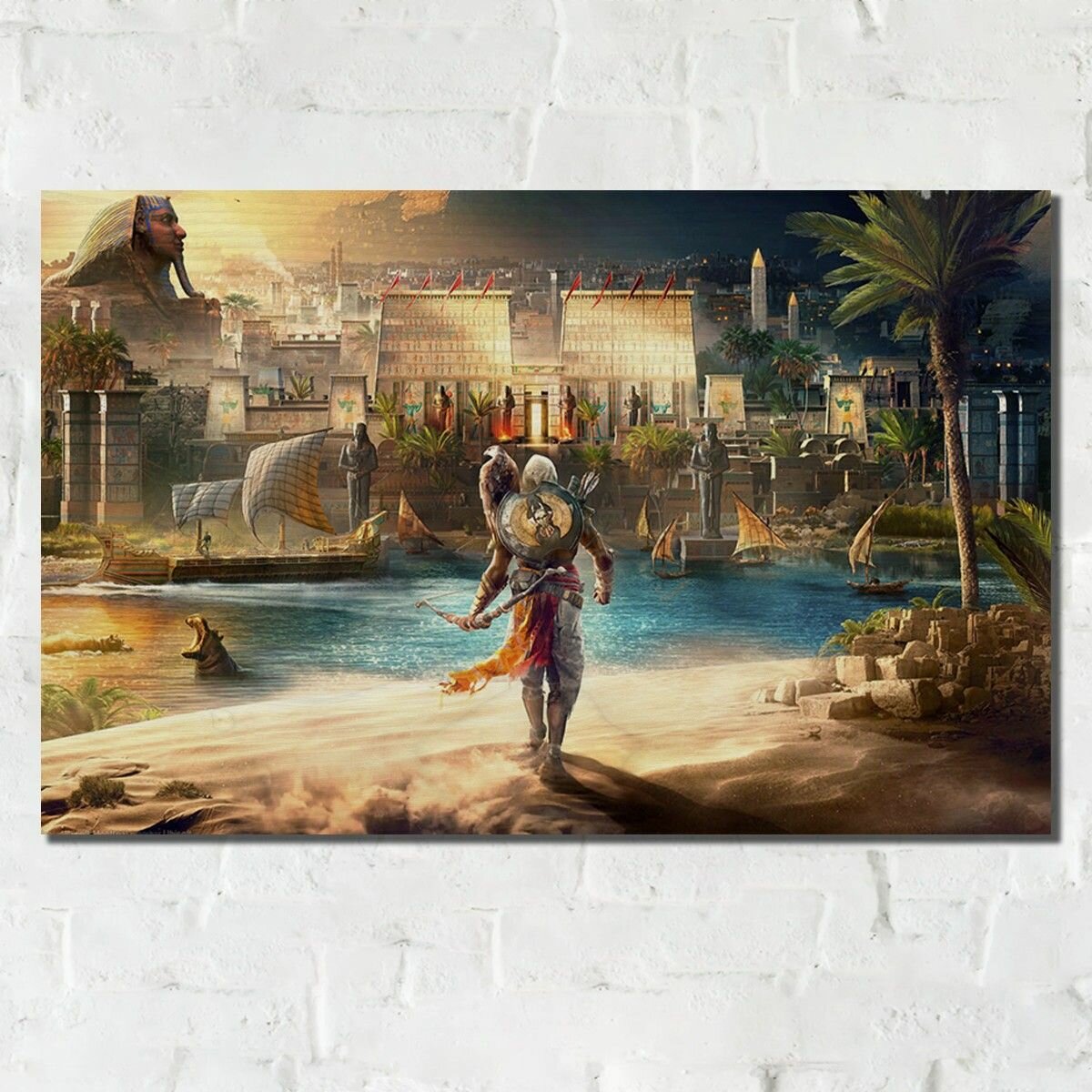 Картина интерьерная на дереве Assassin's creed origins, Флоренция - 14032