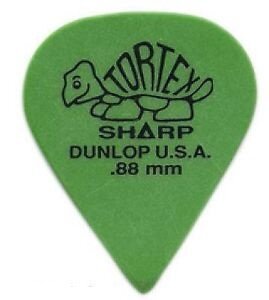 Медиатор Dunlop 412R.88 Tortex Sharp, 0.88 мм, 1 шт.