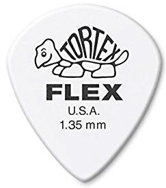 Медиатор Dunlop 468R1.35 Tortex Flex Jazz III, 1.35 мм, 1 шт.