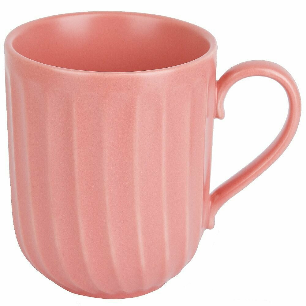 Кружка Nouvelle "Fresh Taste. Dark pink" 340мл, фарфор