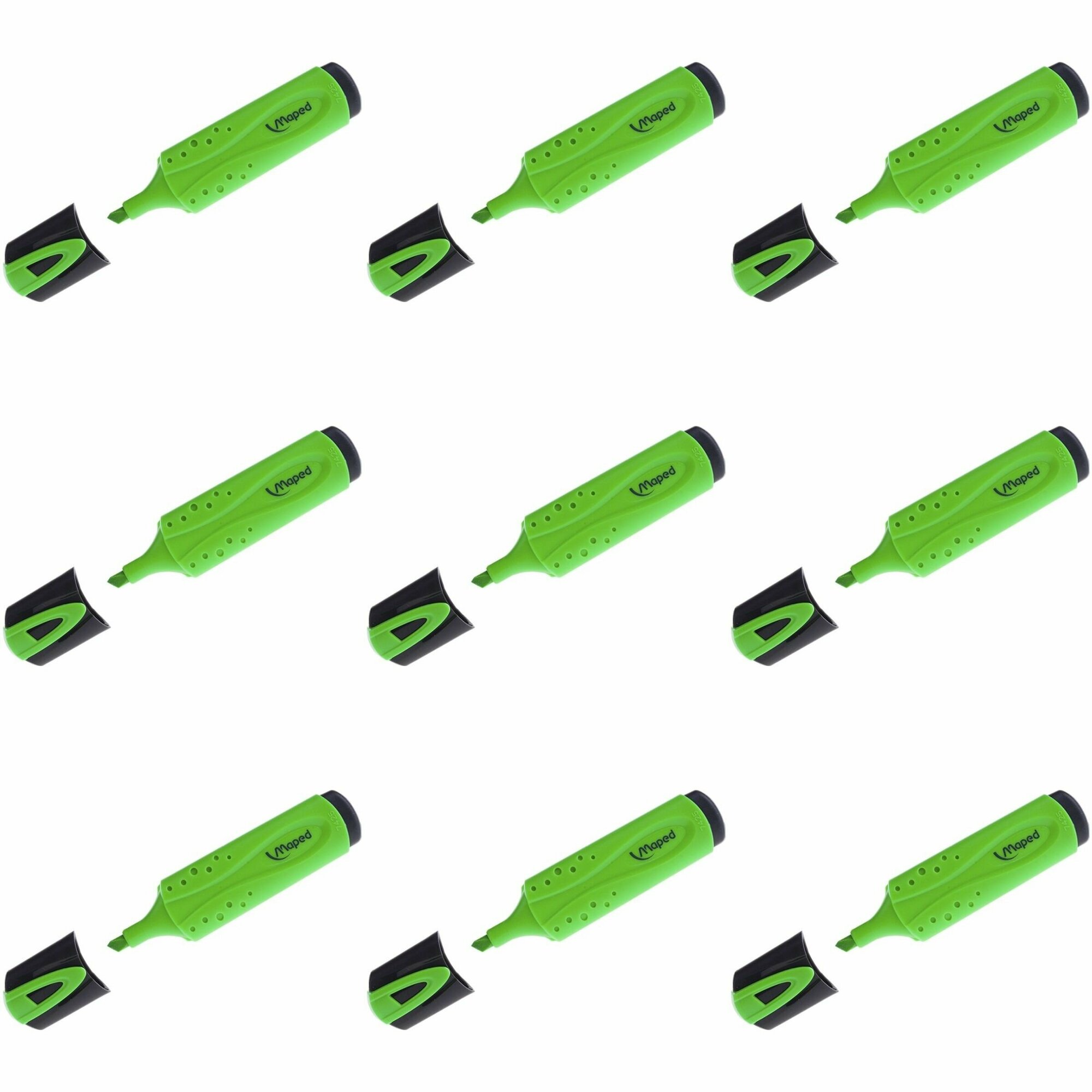 Maped Текстовыделитель Fluo Pep's Classic Зеленый, 1-5 мм, 9 шт