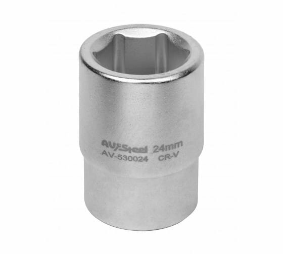 Головка 3/4" шестигранная 24мм "AV Steel"