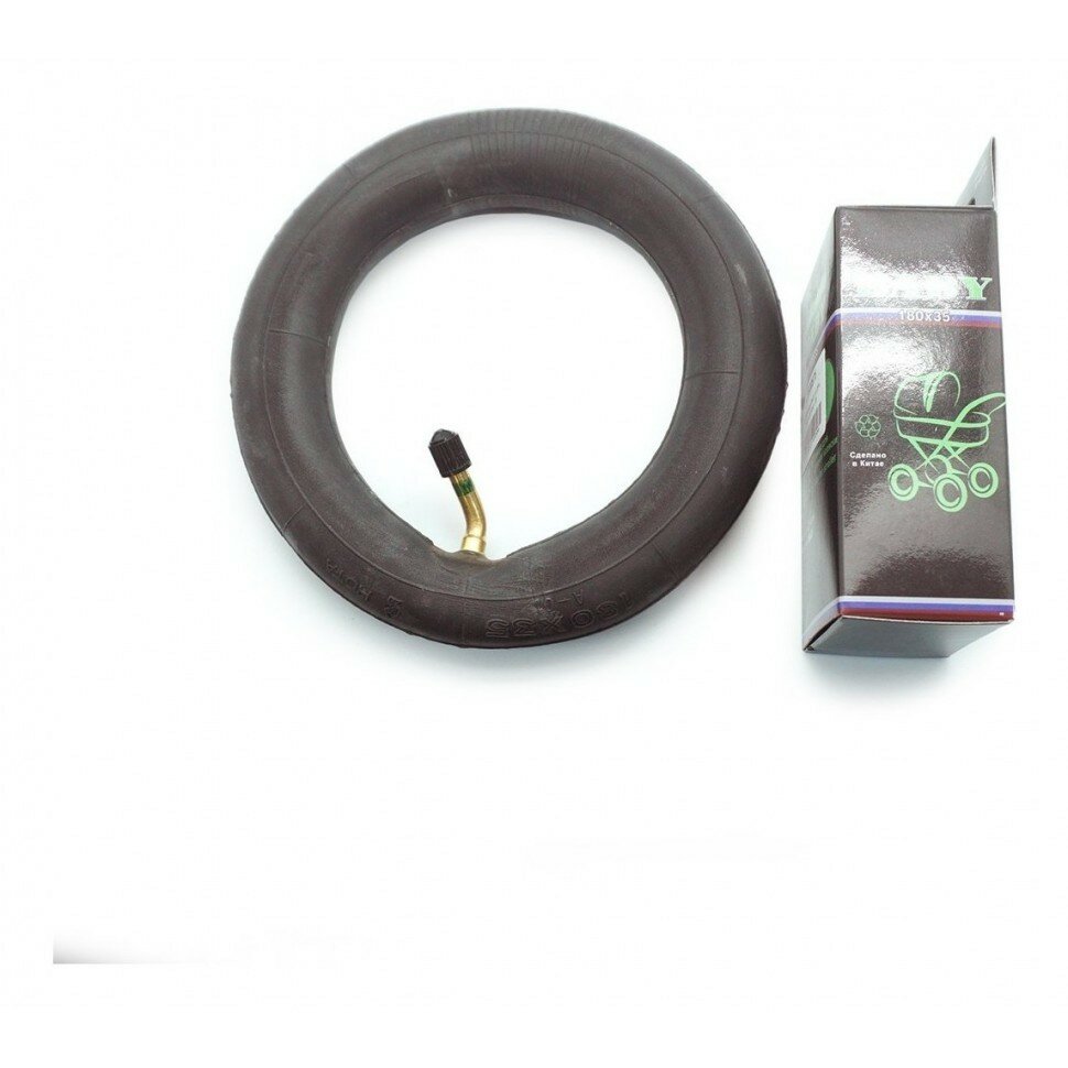 Камера 180х35, AV 135° изогнуьый автониппель для самокатов и детских колясок