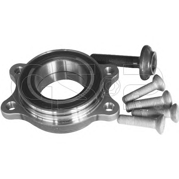 GSP 9262001k (4H0498625 / 4H0498625A / 8K0598625) ступица колеса в комплекте с подшипником Audi (Ауди) a4 (8k2