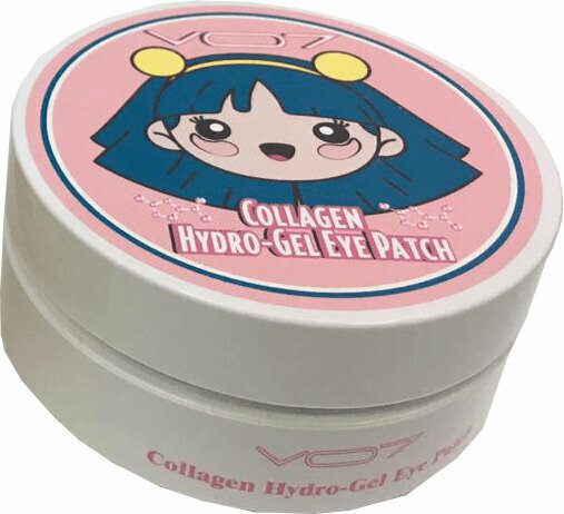 VO7 Патчи под глаза гидрогелевые разглаживающие с коллагеном и алмазной пудрой