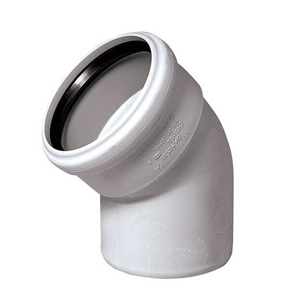 Отвод бесшумный 110/45 Политэк