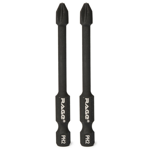 VIRA S2 PH2x70мм торсионная бита набор 2 шт для крепежа и отверток универсальная