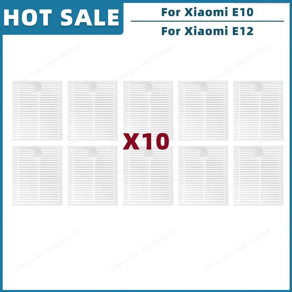 10x Фильтр для Xiaomi E10 E12 Set D