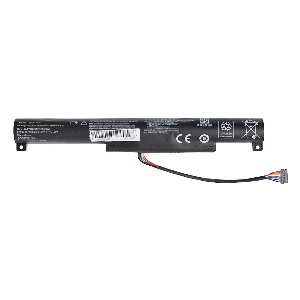 Аккумулятор для ноутбука Lenovo IdeaPad 100-15IBY / B50-10 / L14S3A01 / L14C3A01 - батарея 2200mAh