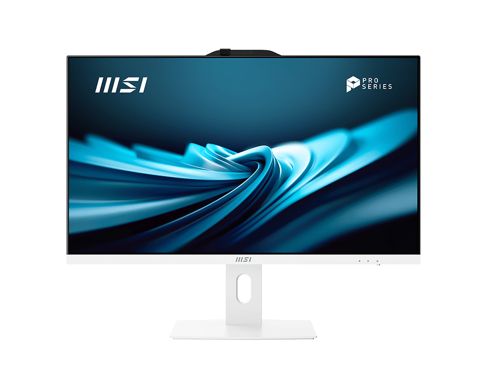 MSI Моноблок MSI Pro AP272P 14M-617XRU 9S6-AF8322-1060 (Core i5 14400-2.50ГГц, 16ГБ, 512ГБ SSD, UHDG, 1ГБит LAN, WiFi, BT, WebCam, 27.0 1920x1080 IPS матов, без ОС) белый + клавиатура + мышь