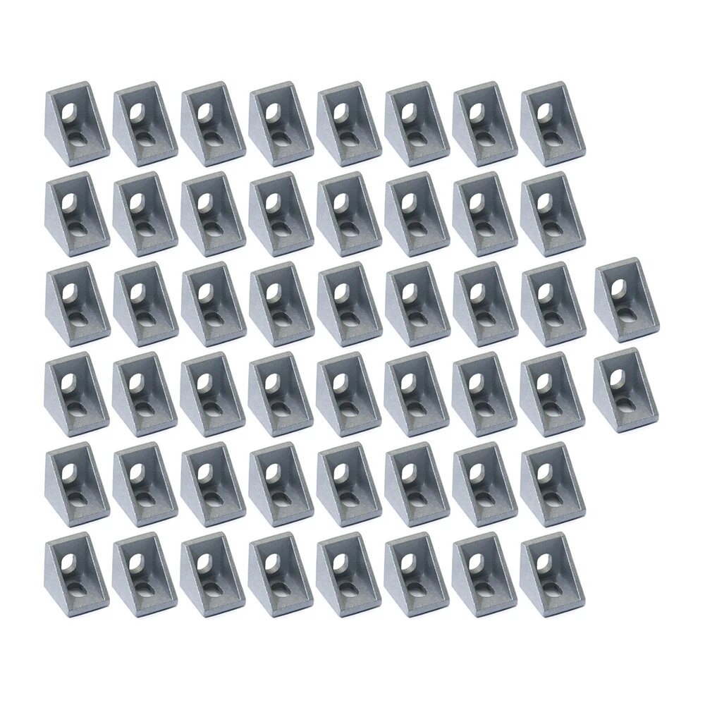 Алюминиевые угловые кронштейны 50 шт