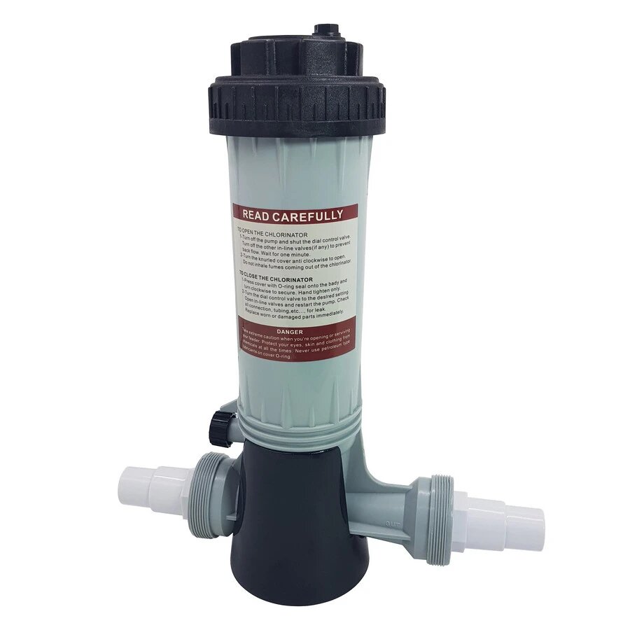 Полуавтоматический дозатор хлора Reexo CF02, inline, 1½", загрузка 1,9 кг, цена - за 1 шт