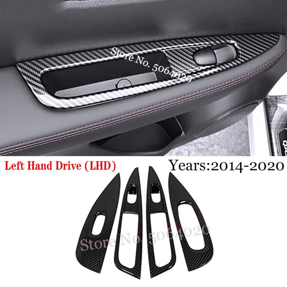 Для Nissan Qashqai J11 2015-2018 2019 2020 автомобильные аксессуары ABS карбоновое стекло Glass Lift
