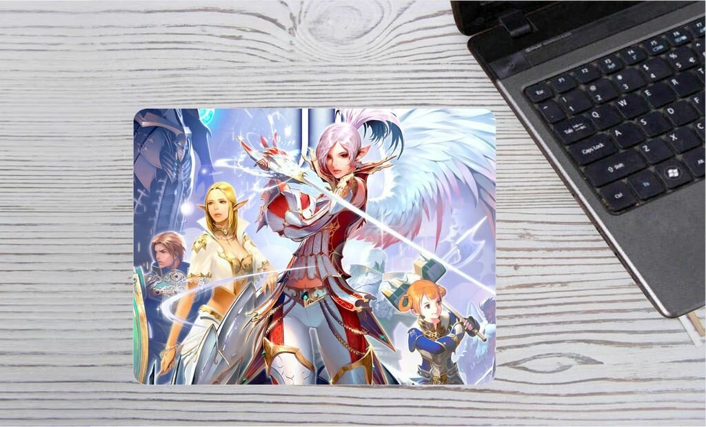 Коврик для мышки игровой 36 на 29 см MIGOM Lineage 2, Линеэйдж 2 №4