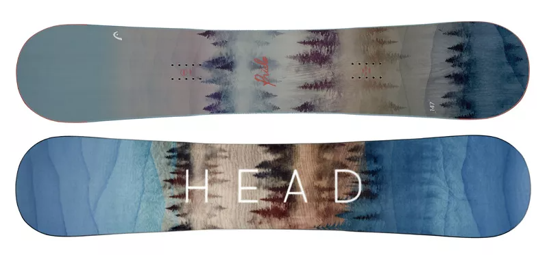 Универсальный женский сноуборд Head Pride 2.0, синий, ростовка 147 (2023/2024)