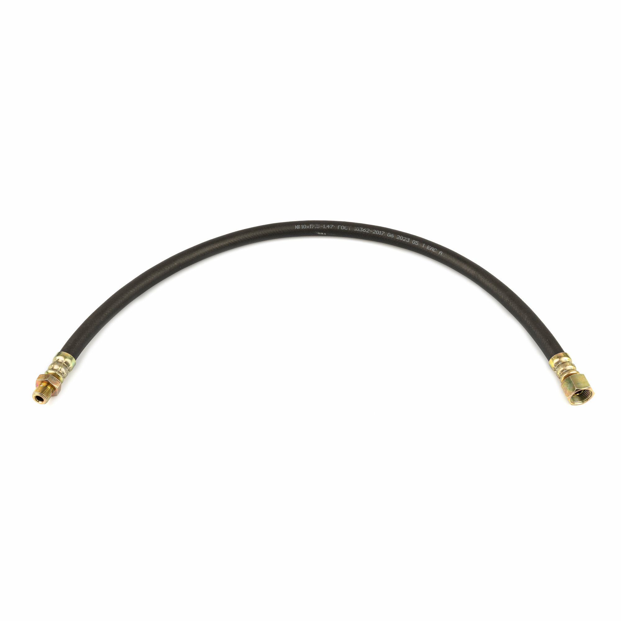 Шланг тормозной КАМАЗ 4310 передний гайка-штуцер (RIGINAL)